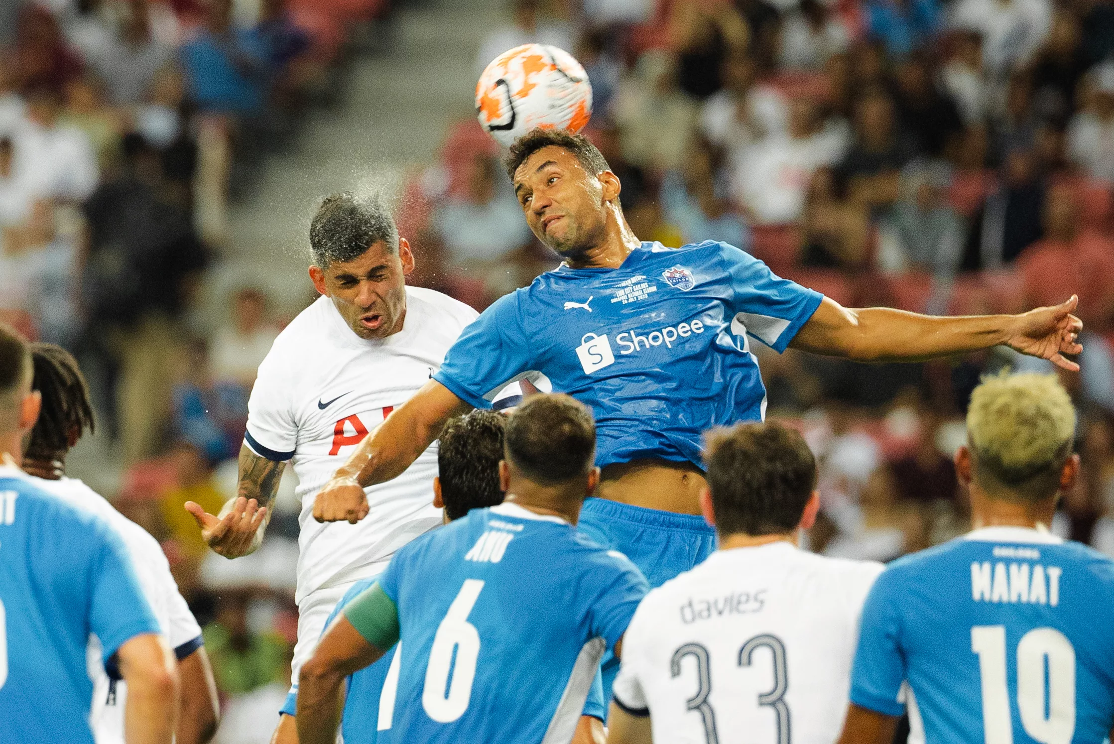 RICHARLISON DAZZLES AS TOTTENHAM HOTSPUR BEAT LION CITY SAILORS 5-1 TO ...