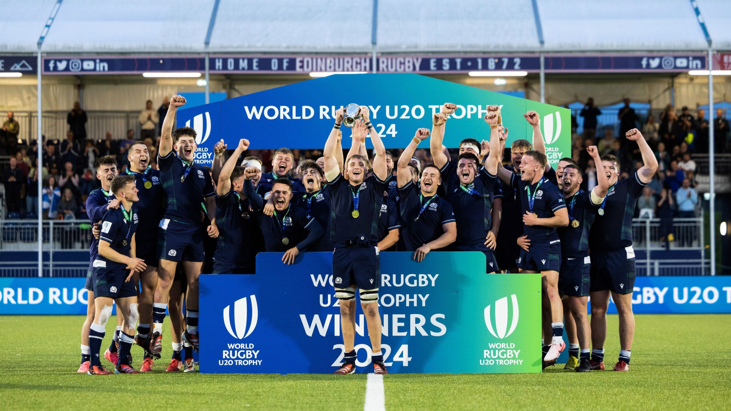 Scotland crowned World Rugby U20 Trophy 2024 champions - Cynergy Sports